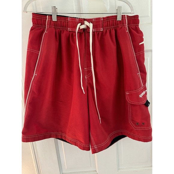 Speedo | Swim | Speedo Mens Sz L Swim Trunks Board Shorts Mesh Lined ...